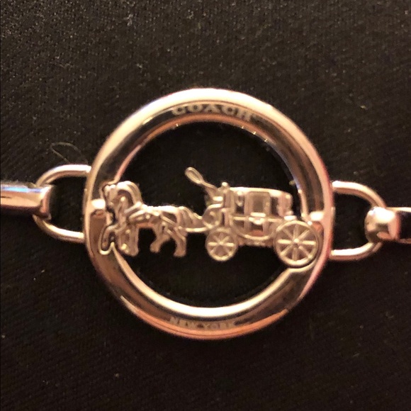 Coach | Jewelry | Authentic Coach Logo Bracelet | Poshmark